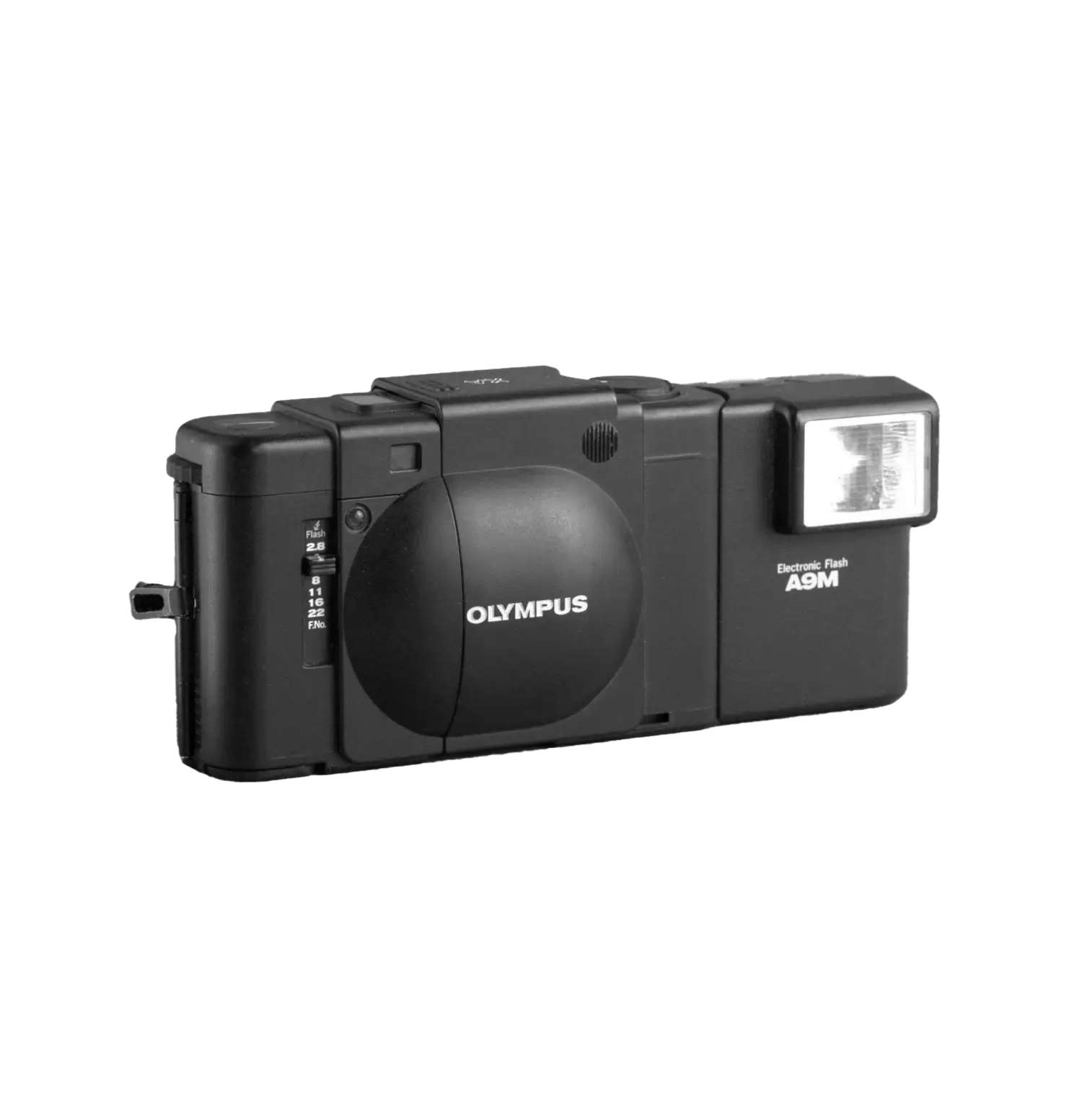 Olympus XA with A9M Flash 35mm Point and Shoot Camera - Magnolia Film Lab