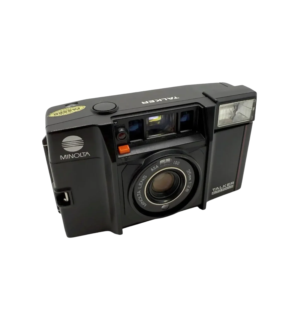 Minolta Talker Auto Focus AF-S 35mm Point & Shoot Film Camera ...